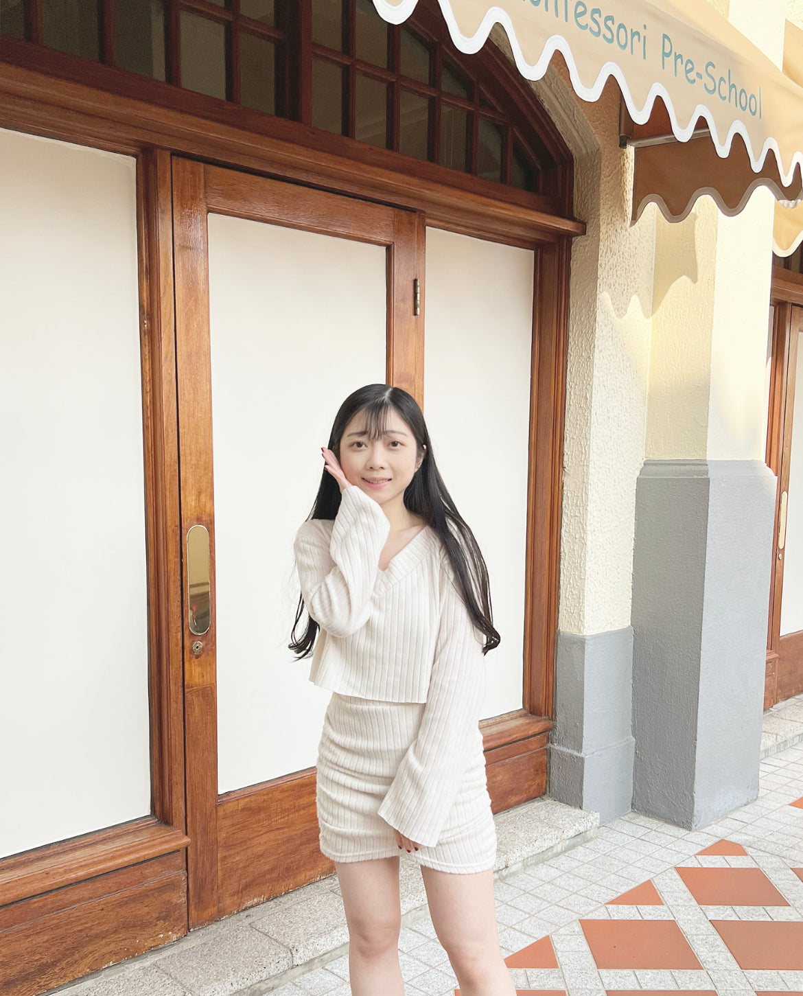 【超美𝗦𝗲𝘁 | 節日𝗢𝘂𝘁𝗳𝗶𝘁.ᐟ.ᐟ】𝗦𝗻𝗼𝘄 𝗪𝗵𝗶𝘁𝗲 𝗦𝗲𝘁 – melon.c